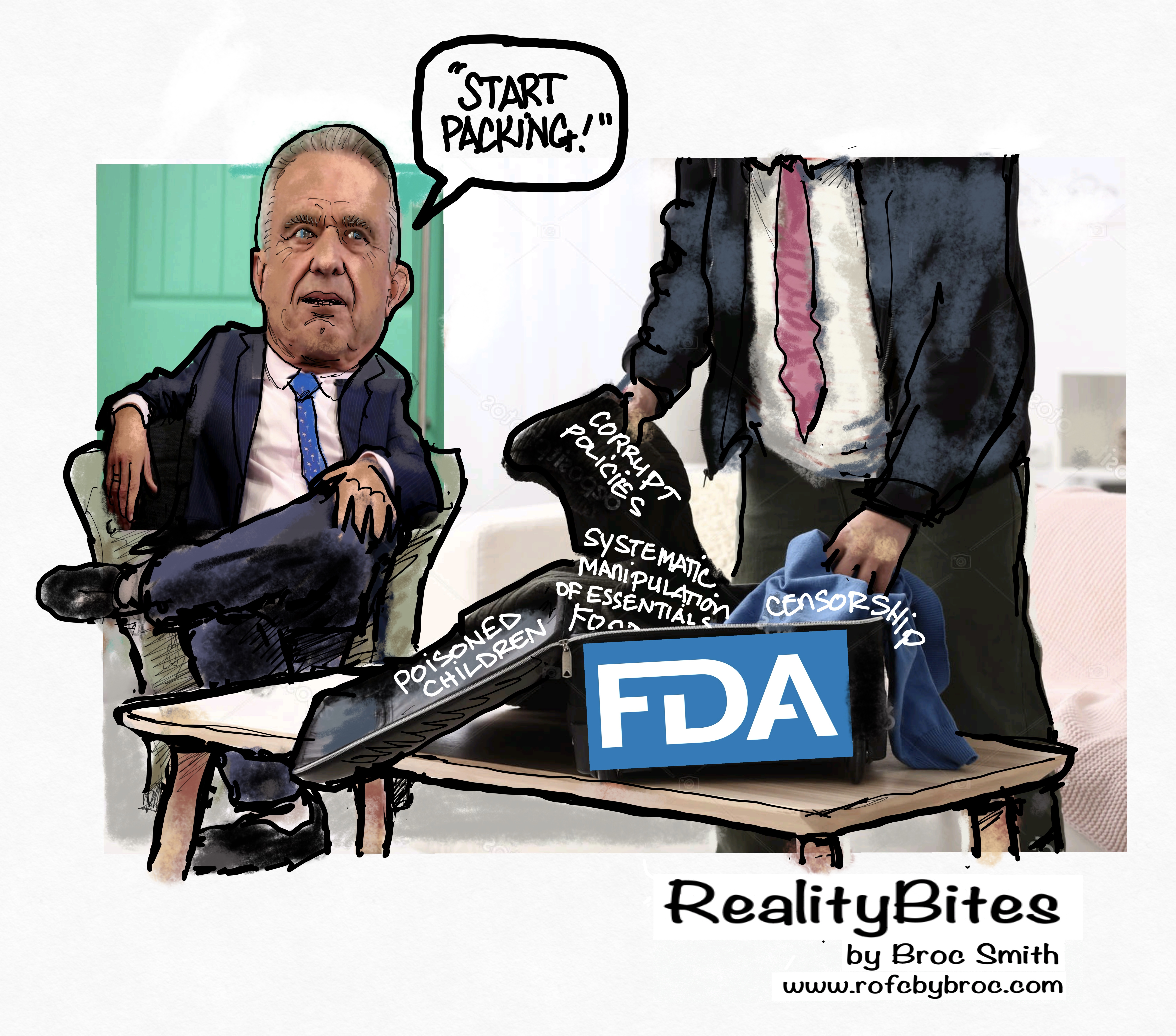 RFK Jr to FDA – RealityBites by Broc Smith