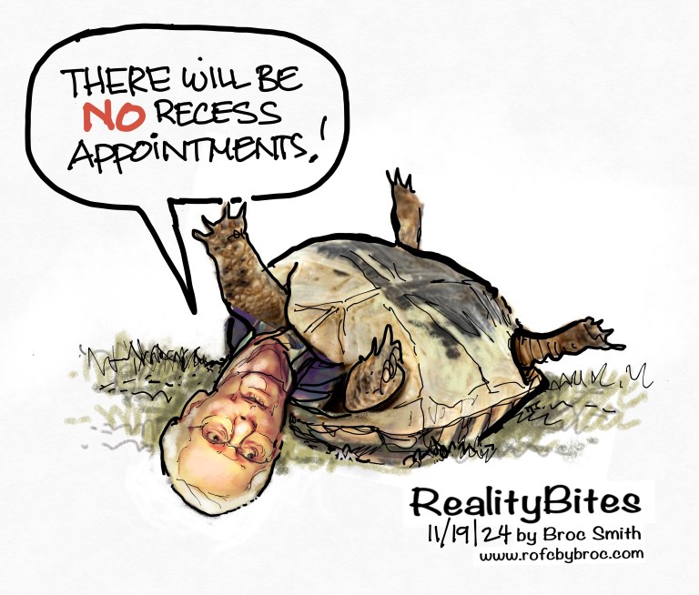 The McConnell Roll-Over (Cartoon) - STATIONGOSSIP