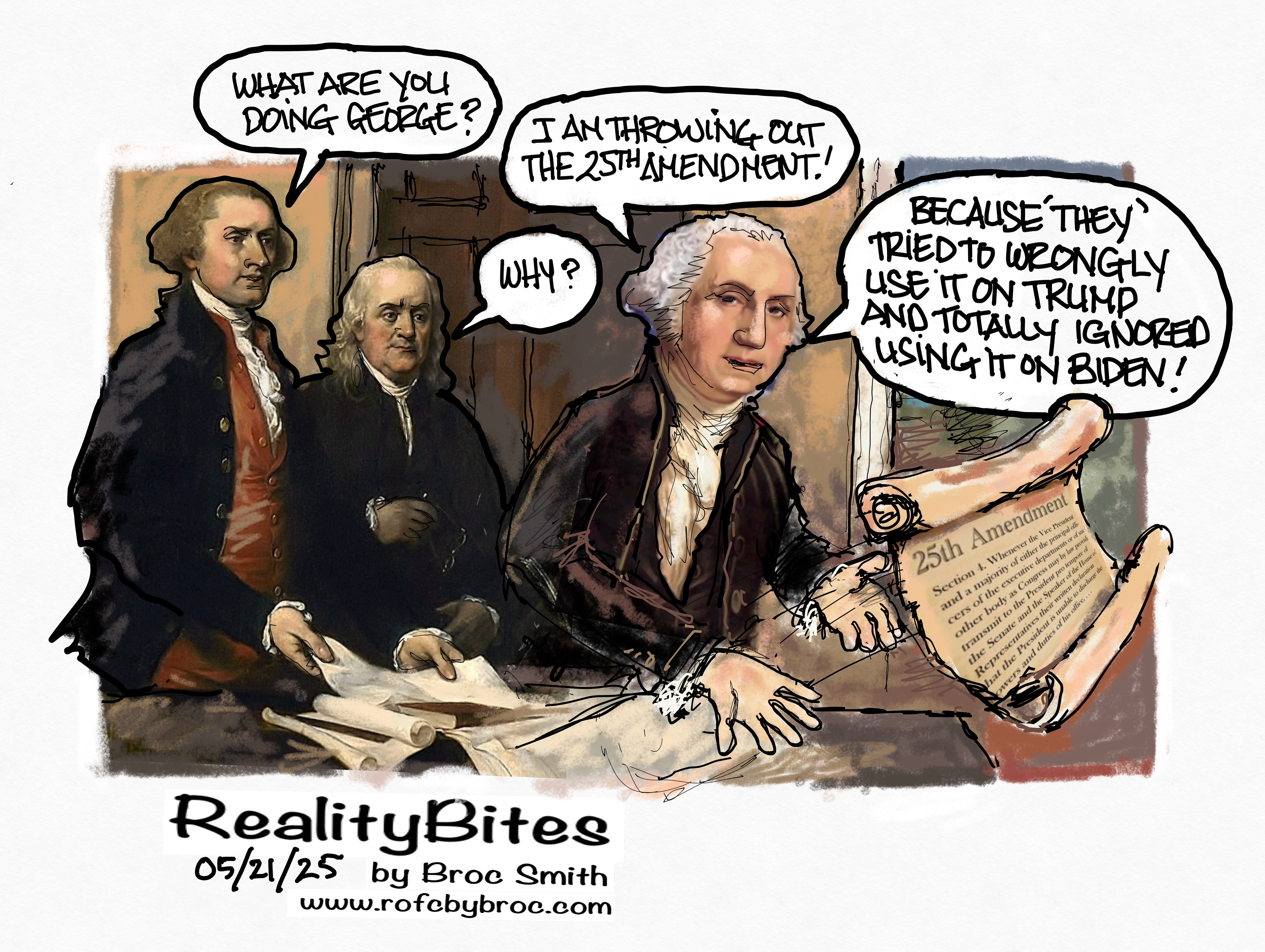 Misusing the 25th Amendment (Cartoon) - STATIONGOSSIP