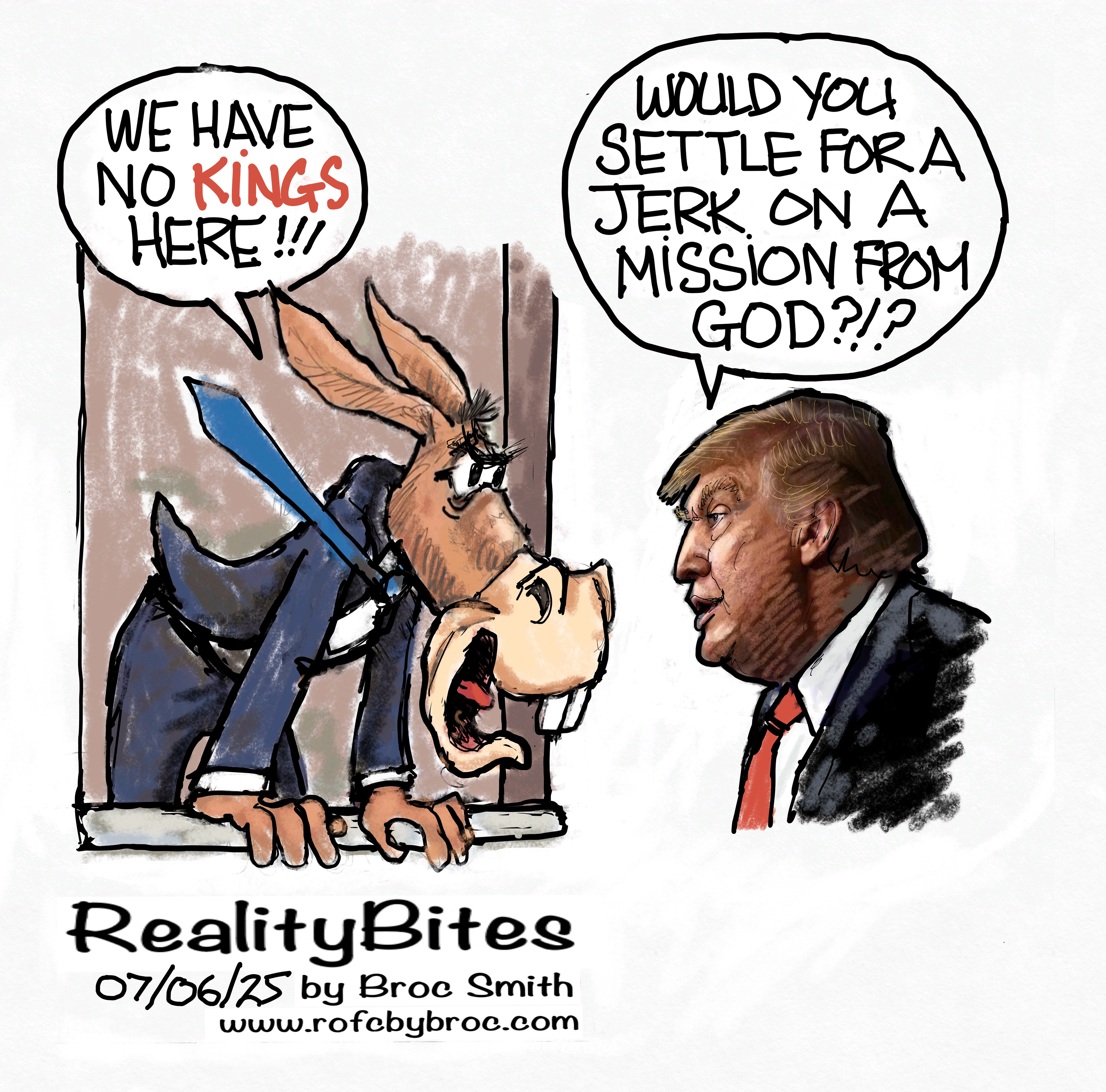 No Kings (Cartoon) - STATIONGOSSIP