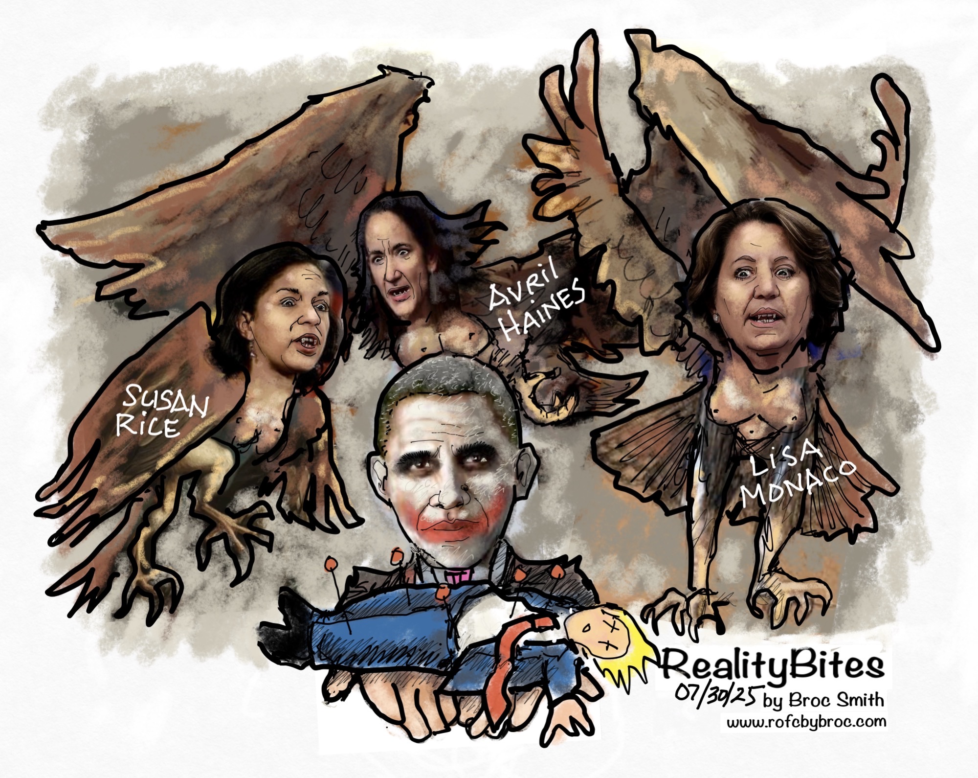 Harpies Revealed (Cartoon) - STATIONGOSSIP